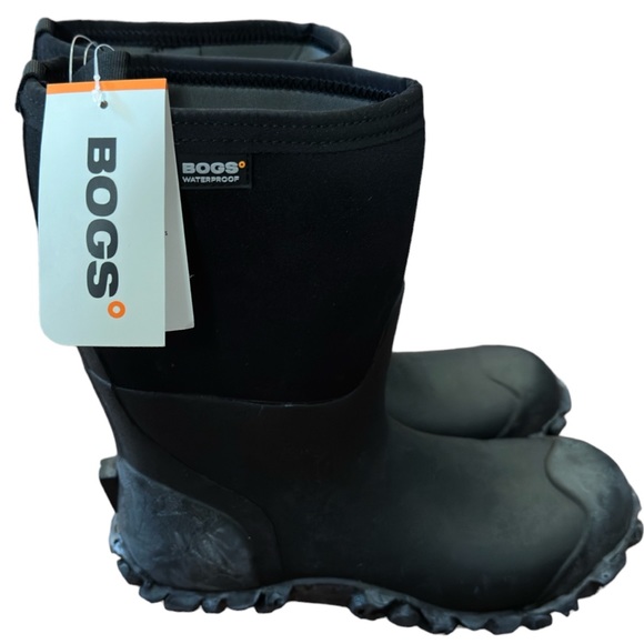 Bogs | Shoes | Nwt Bogs Mens Neotech Mason Mid Work Rain Boots Sz 2 ...